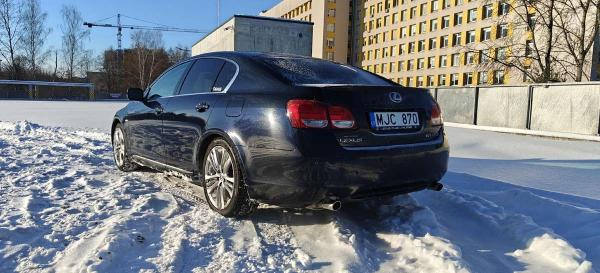 Blue Lexus GS 450h 2006 in Vilnius, with an engine capacity of 3.46 L and mileage of 283 thousand km for 5500 €, photo 4 on AUTOMOTO.COM.LV