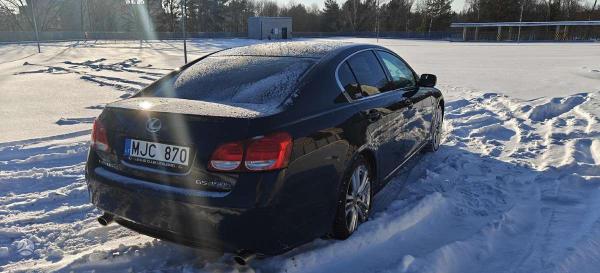 Blue Lexus GS 450h 2006 in Vilnius, with an engine capacity of 3.46 L and mileage of 283 thousand km for 5500 €, photo 5 on AUTOMOTO.COM.LV