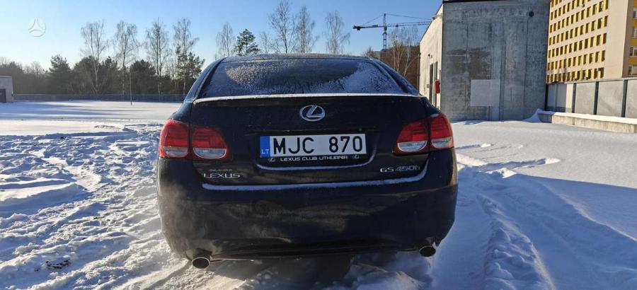 Blue Lexus GS 450h 2006 in Vilnius, with an engine capacity of 3.46 L and mileage of 283 thousand km for 5500 €, photo 6 on AUTOMOTO.COM.LV