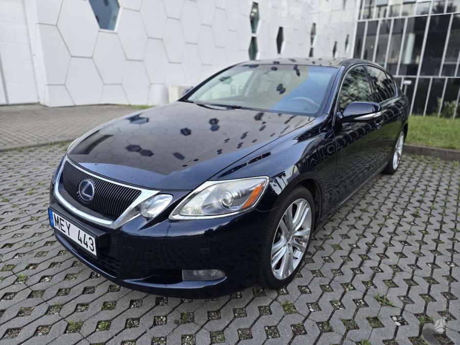 Синий Лексус GS 450h 2008 в Вильнюс, объемом двигателя 3.46 л и пробегом 265 тыс. км за 6200 €, фото 1 на AUTOMOTO.COM.LV