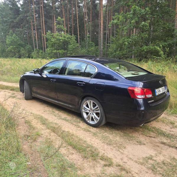 Синий Лексус GS 450h 2008 в Вильнюс, объемом двигателя 3.46 л и пробегом 273 тыс. км за 4900 €, фото 4 на AUTOMOTO.COM.LV