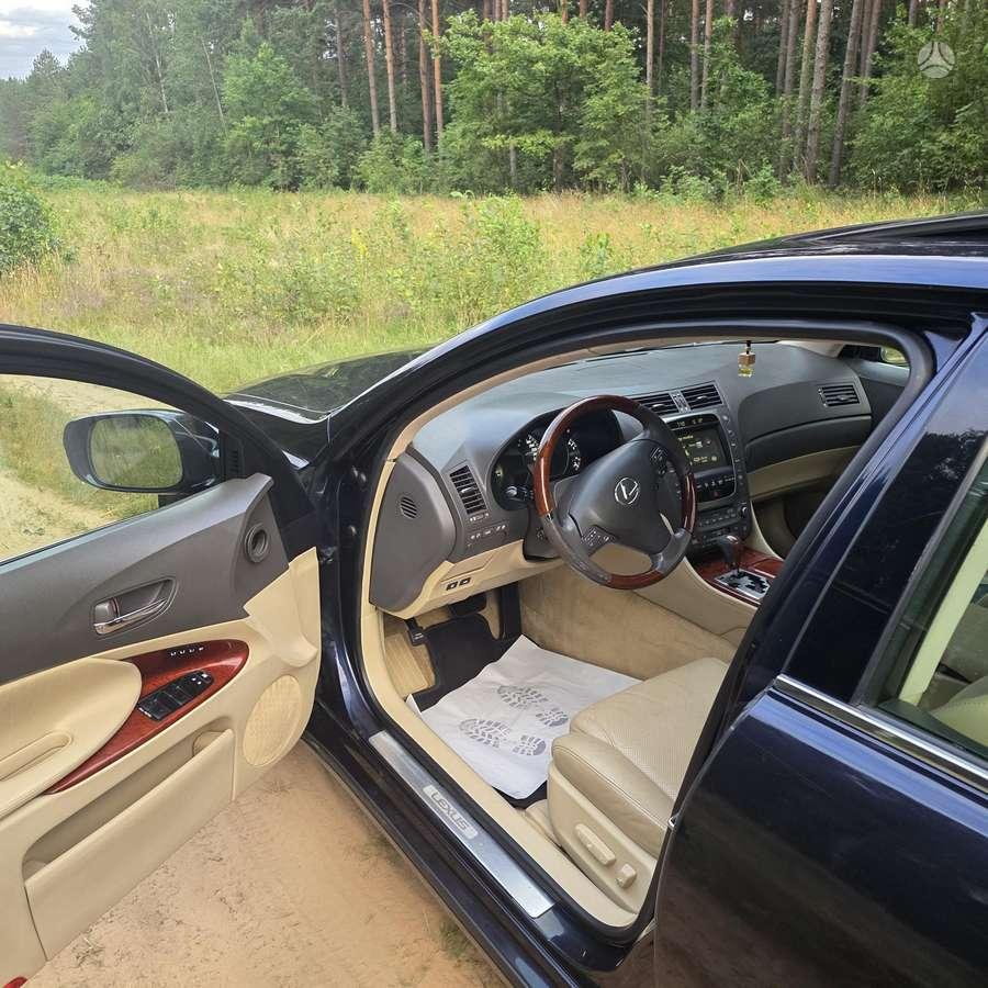 Синий Лексус GS 450h 2008 в Вильнюс, объемом двигателя 3.46 л и пробегом 273 тыс. км за 4900 €, фото 15 на AUTOMOTO.COM.LV