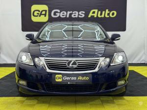 Blue Lexus GS 450h 2010 in Vilnius, with an engine capacity of 3.46 L and mileage of 241 thousand km for 7790 €, photo 3 on AUTOMOTO.COM.LV