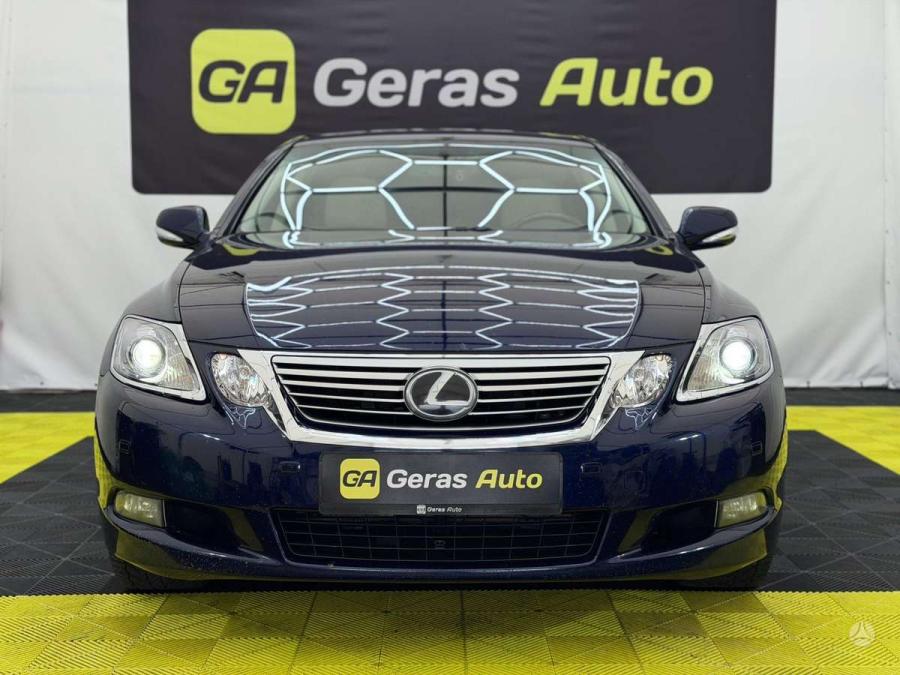 Blue Lexus GS 450h 2010 in Vilnius, with an engine capacity of 3.46 L and mileage of 241 thousand km for 7790 €, photo 3 on AUTOMOTO.COM.LV