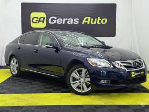 Blue Lexus GS 450h 2010 in Vilnius, with an engine capacity of 3.46 L and mileage of 241 thousand km for 7790 €, photo 4 on AUTOMOTO.COM.LV