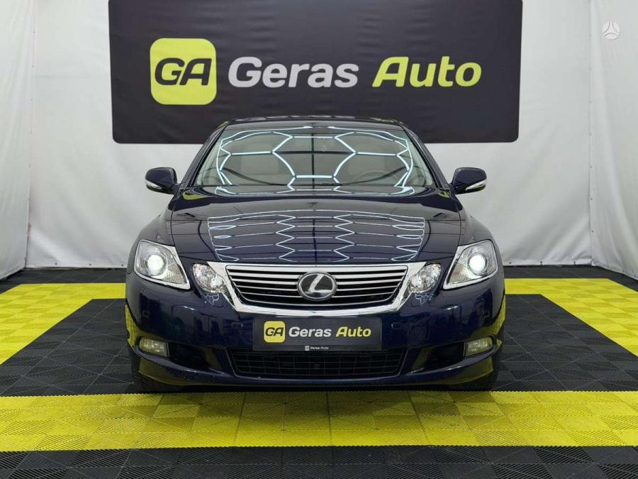 Blue Lexus GS 450h 2010 in Vilnius, with an engine capacity of 3.46 L and mileage of 241 thousand km for 7790 €, photo 8 on AUTOMOTO.COM.LV