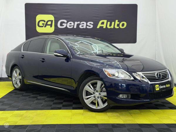 Blue Lexus GS 450h 2010 in Vilnius, with an engine capacity of 3.46 L and mileage of 241 thousand km for 7790 €, photo 3 on AUTOMOTO.COM.LV