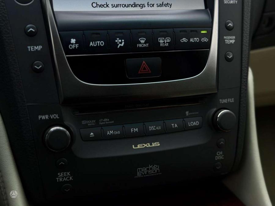 Синий Лексус GS 450h 2010 в Вильнюс, объемом двигателя 3.46 л и пробегом 241 тыс. км за 7750 €, фото 25 на AUTOMOTO.COM.LV