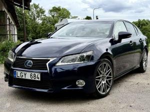 Blue Lexus GS 450h 2013 in Kaunas, with an engine capacity of 3.46 L and mileage of 350 thousand km for 14950 €, photo 4 on AUTOMOTO.COM.LV