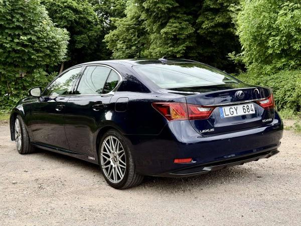 Blue Lexus GS 450h 2013 in Kaunas, with an engine capacity of 3.46 L and mileage of 350 thousand km for 14950 €, photo 4 on AUTOMOTO.COM.LV