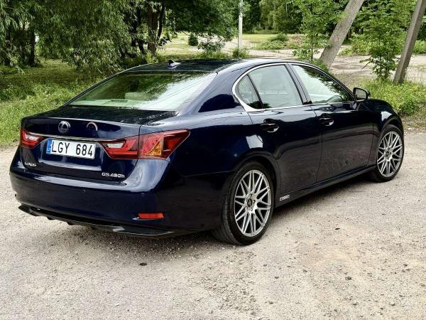 Blue Lexus GS 450h 2013 in Kaunas, with an engine capacity of 3.46 L and mileage of 350 thousand km for 14950 €, photo 5 on AUTOMOTO.COM.LV