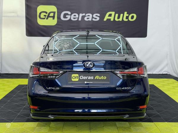 Zils Lexus GS 450h 2017 Viļņa, ar dzinēja tilpumu 3.46 L un nobraukumu 87 tūkst. km par 27450 €, foto 5 vietnē AUTOMOTO.COM.LV