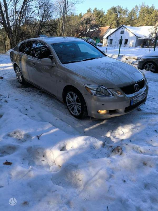 Brown Lexus GS 450h 2006 in Vilnius, with an engine capacity of 3.00 L and mileage of 345 thousand km for 2990 €, photo 4 on AUTOMOTO.COM.LV