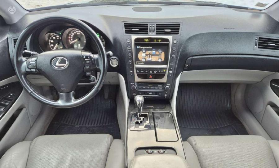 Pelēks Lexus GS 450h 2006 Šauļi, ar dzinēja tilpumu 3.50 L un nobraukumu 290 tūkst. km par 4950 €, foto 11 vietnē AUTOMOTO.COM.LV