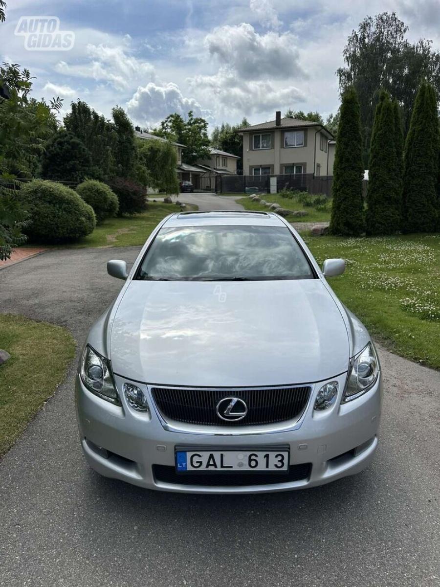 Pelēks Lexus GS 450h 2007 Viļņa, ar dzinēja tilpumu 3.50 L un nobraukumu 337 tūkst. km par 5300 €, foto 1 vietnē AUTOMOTO.COM.LV