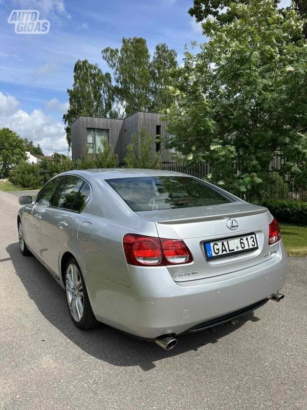Grey Lexus GS 450h 2007 in Vilnius, with an engine capacity of 3.50 L and mileage of 337 thousand km for 5300 €, photo 6 on AUTOMOTO.COM.LV