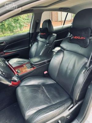 Pelēks Lexus GS 450h 2007 Viļņa, ar dzinēja tilpumu 3.50 L un nobraukumu 337 tūkst. km par 5300 €, foto 12 vietnē AUTOMOTO.COM.LV