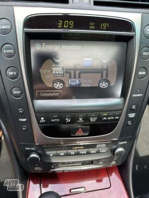 Pelēks Lexus GS 450h 2007 Viļņa, ar dzinēja tilpumu 3.50 L un nobraukumu 337 tūkst. km par 5300 €, foto 20 vietnē AUTOMOTO.COM.LV