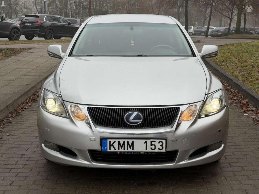 Grey Lexus GS 450h 2008 in Vilnius, with an engine capacity of 3.46 L and mileage of 291 thousand km for 3200 €, photo 3 on AUTOMOTO.COM.LV