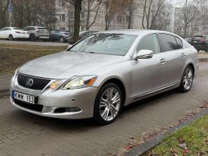 Grey Lexus GS 450h 2008 in Vilnius, with an engine capacity of 3.46 L and mileage of 291 thousand km for 3200 €, photo 4 on AUTOMOTO.COM.LV