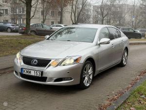 Grey Lexus GS 450h 2008 in Vilnius, with an engine capacity of 3.46 L and mileage of 291 thousand km for 3200 €, photo 5 on AUTOMOTO.COM.LV
