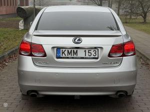 Grey Lexus GS 450h 2008 in Vilnius, with an engine capacity of 3.46 L and mileage of 291 thousand km for 3200 €, photo 8 on AUTOMOTO.COM.LV