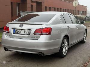 Grey Lexus GS 450h 2008 in Vilnius, with an engine capacity of 3.46 L and mileage of 291 thousand km for 3200 €, photo 9 on AUTOMOTO.COM.LV