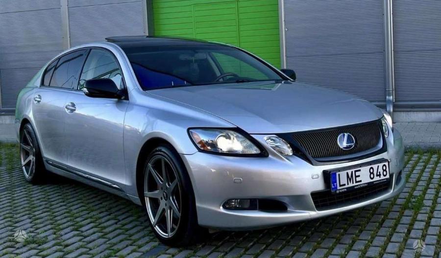 Grey Lexus GS 450h 2008 in Vilnius, with an engine capacity of 3.50 L and mileage of 270 thousand km for 6600 €, photo 1 on AUTOMOTO.COM.LV