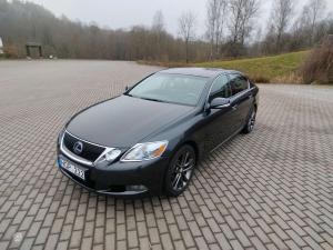 Pelēks Lexus GS 450h 2009 Viļņa, ar dzinēja tilpumu 3.46 L un nobraukumu 278 tūkst. km par 7250 €, foto  vietnē AUTOMOTO.COM.LV