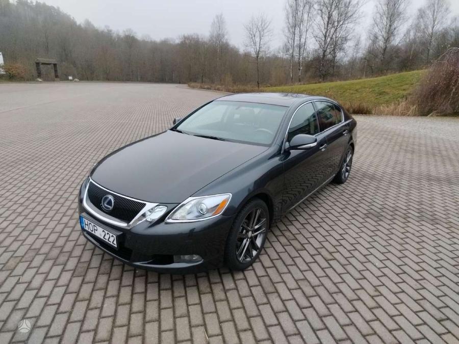 Pelēks Lexus GS 450h 2009 Viļņa, ar dzinēja tilpumu 3.46 L un nobraukumu 278 tūkst. km par 7250 €, foto 1 vietnē AUTOMOTO.COM.LV