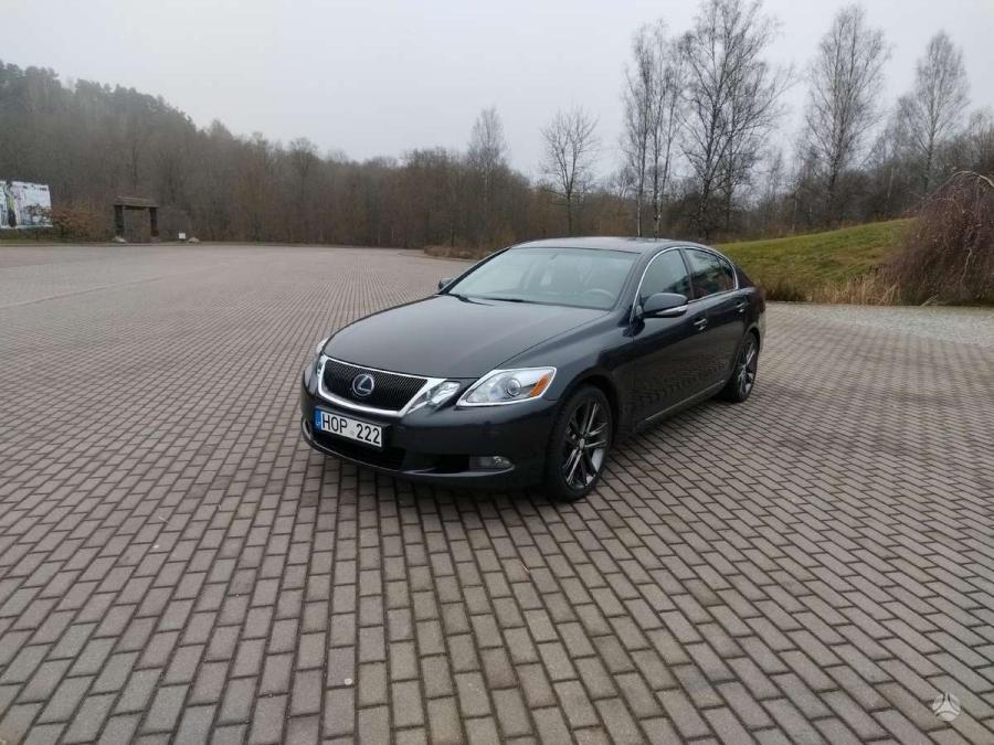 Pelēks Lexus GS 450h 2009 Viļņa, ar dzinēja tilpumu 3.46 L un nobraukumu 278 tūkst. km par 7250 €, foto 2 vietnē AUTOMOTO.COM.LV