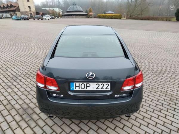 Pelēks Lexus GS 450h 2009 Viļņa, ar dzinēja tilpumu 3.46 L un nobraukumu 278 tūkst. km par 7250 €, foto 5 vietnē AUTOMOTO.COM.LV