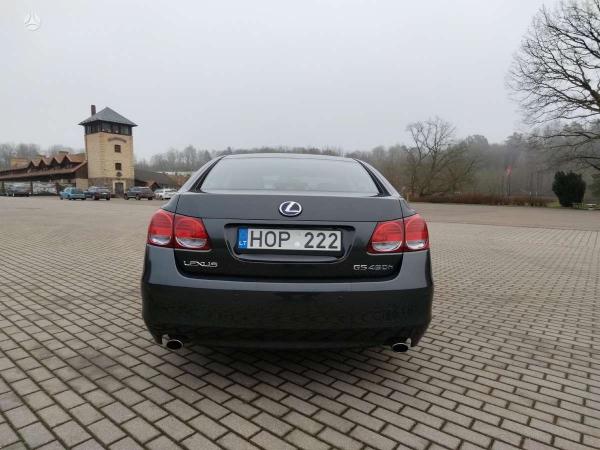 Pelēks Lexus GS 450h 2009 Viļņa, ar dzinēja tilpumu 3.46 L un nobraukumu 278 tūkst. km par 7250 €, foto 6 vietnē AUTOMOTO.COM.LV