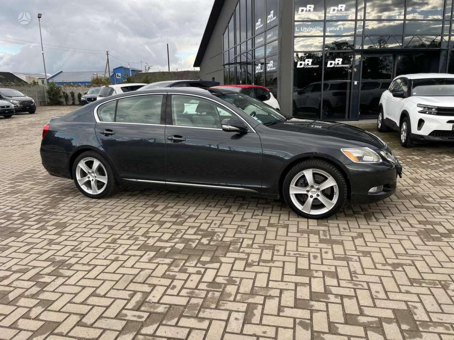 Pelēks Lexus GS 450h 2009 Tauragė, ar dzinēja tilpumu 3.46 L un nobraukumu 255 tūkst. km par 6400 €, foto 5 vietnē AUTOMOTO.COM.LV