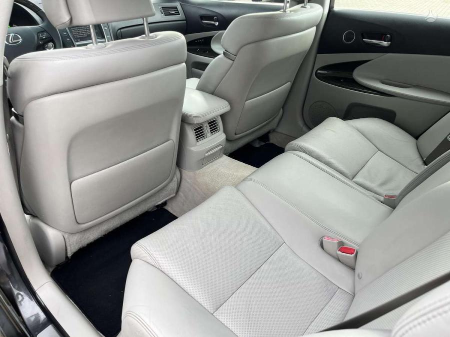 Pelēks Lexus GS 450h 2009 Tauragė, ar dzinēja tilpumu 3.46 L un nobraukumu 255 tūkst. km par 6400 €, foto 25 vietnē AUTOMOTO.COM.LV