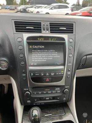 Pelēks Lexus GS 450h 2009 Tauragė, ar dzinēja tilpumu 3.46 L un nobraukumu 255 tūkst. km par 6400 €, foto 31 vietnē AUTOMOTO.COM.LV