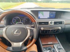 Grey Lexus GS 450h 2012 in Vilnius, with an engine capacity of 3.46 L and mileage of 413 thousand km for 9500 €, photo 12 on AUTOMOTO.COM.LV