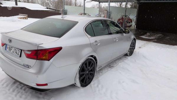 Grey Lexus GS 450h 2013 in Vilkaviskis, with an engine capacity of 3.46 L and mileage of 212 thousand km for 14000 €, photo 4 on AUTOMOTO.COM.LV