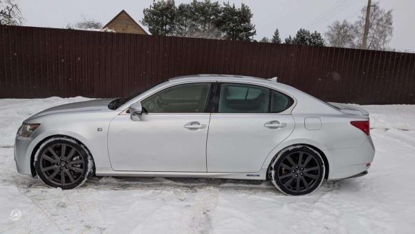 Grey Lexus GS 450h 2013 in Vilkaviskis, with an engine capacity of 3.46 L and mileage of 212 thousand km for 14000 €, photo 6 on AUTOMOTO.COM.LV