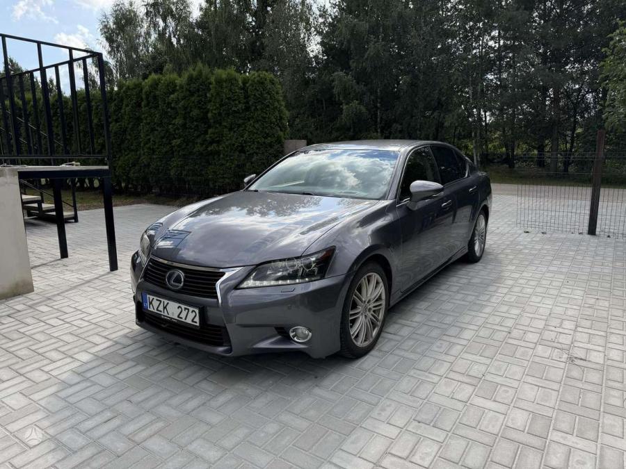 Grey Lexus GS 450h 2013 in Ukmerge, with an engine capacity of 3.46 L and mileage of 204 thousand km for 13500 €, photo 1 on AUTOMOTO.COM.LV