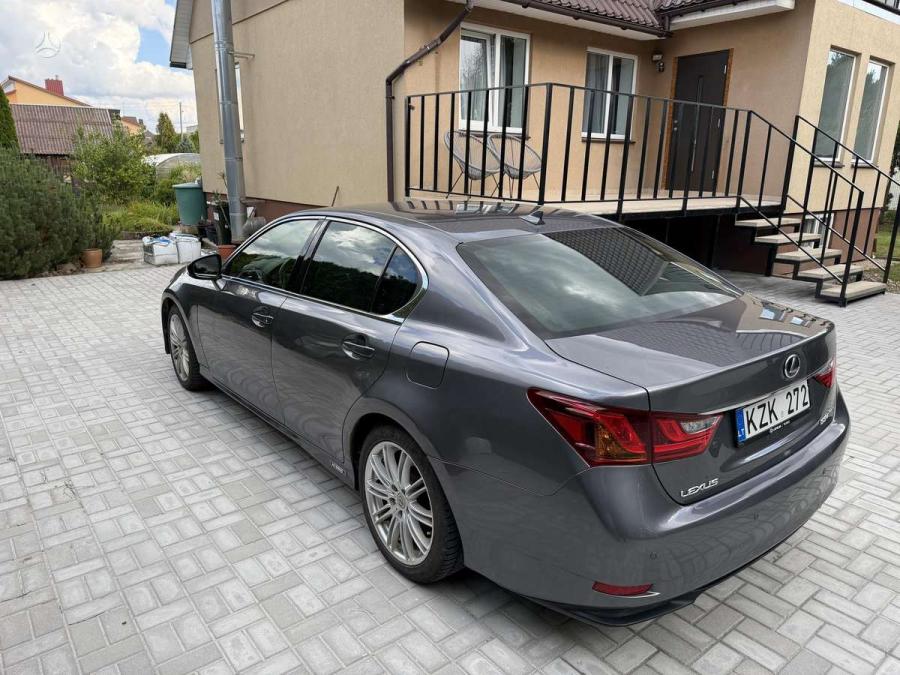 Grey Lexus GS 450h 2013 in Ukmerge, with an engine capacity of 3.46 L and mileage of 204 thousand km for 13500 €, photo 4 on AUTOMOTO.COM.LV