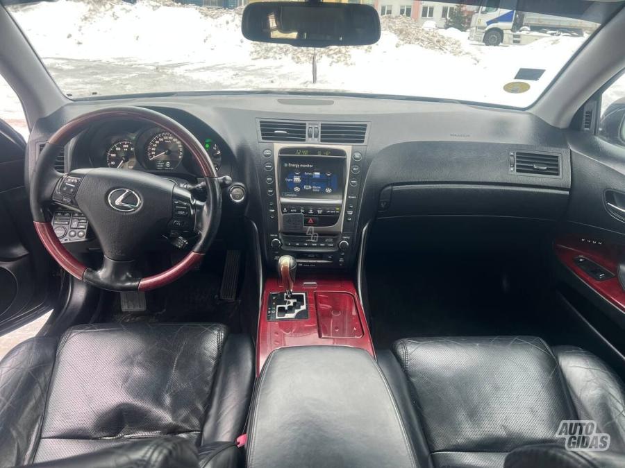 Lexus GS 450h 2006 Viļņa, ar dzinēja tilpumu 3.50 L un nobraukumu 355 tūkst. km par 7100 €, foto 7 vietnē AUTOMOTO.COM.LV
