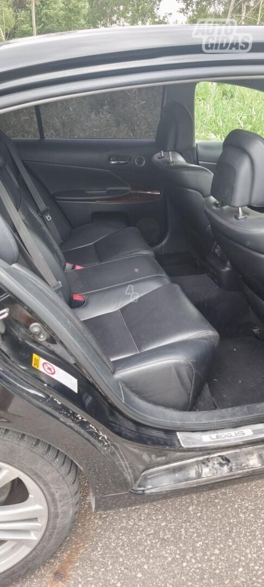 Lexus GS 450h 2008 Panevēža, ar dzinēja tilpumu 3.50 L un nobraukumu 200 tūkst. km par 2500 €, foto 6 vietnē AUTOMOTO.COM.LV