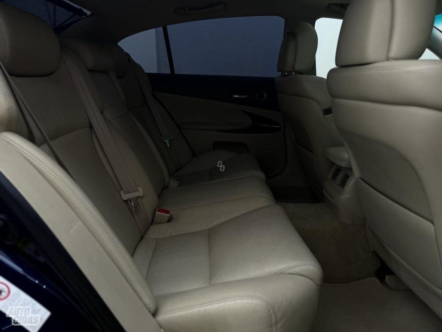 Lexus GS 450h 2010 in Avizieniai, with an engine capacity of 3.50 L and mileage of 241 thousand km for 8690 €, photo 13 on AUTOMOTO.COM.LV