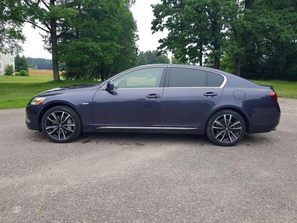 Violet Lexus GS 450h 2007 in Vilnius, with an engine capacity of 3.50 L and mileage of 315 thousand km for 6200 €, photo 6 on AUTOMOTO.COM.LV