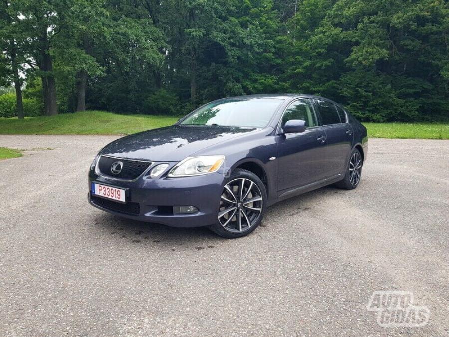 Violet Lexus GS 450h 2007 in Vilnius, with an engine capacity of 3.50 L and mileage of 315 thousand km for 5999 €, photo 1 on AUTOMOTO.COM.LV