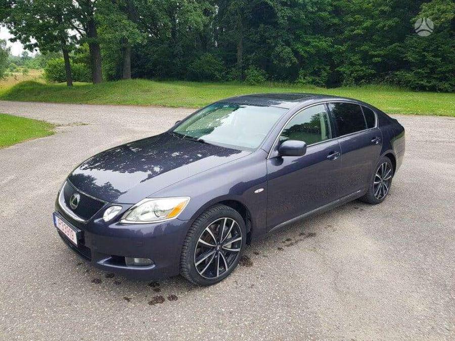 Violet Lexus GS 450h 2007 in Vilnius, with an engine capacity of 3.50 L and mileage of 315 thousand km for 5999 €, photo 16 on AUTOMOTO.COM.LV