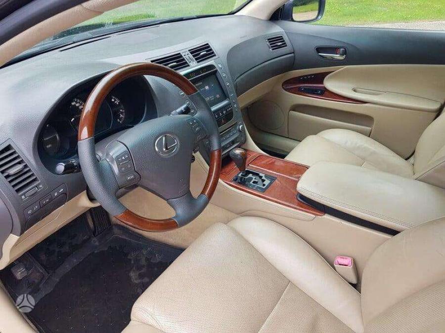 Violet Lexus GS 450h 2007 in Vilnius, with an engine capacity of 3.50 L and mileage of 315 thousand km for 5999 €, photo 18 on AUTOMOTO.COM.LV