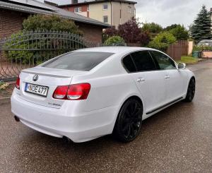 White Lexus GS 450h 2008 in Vilnius, with an engine capacity of 3.46 L and mileage of 160 thousand km for 7400 €, photo 3 on AUTOMOTO.COM.LV