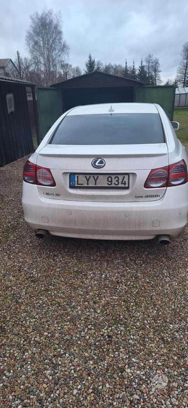 Balts Lexus GS 450h 2010 Viļņa, ar dzinēja tilpumu 3.46 L un nobraukumu 224 tūkst. km par 5500 €, foto 6 vietnē AUTOMOTO.COM.LV